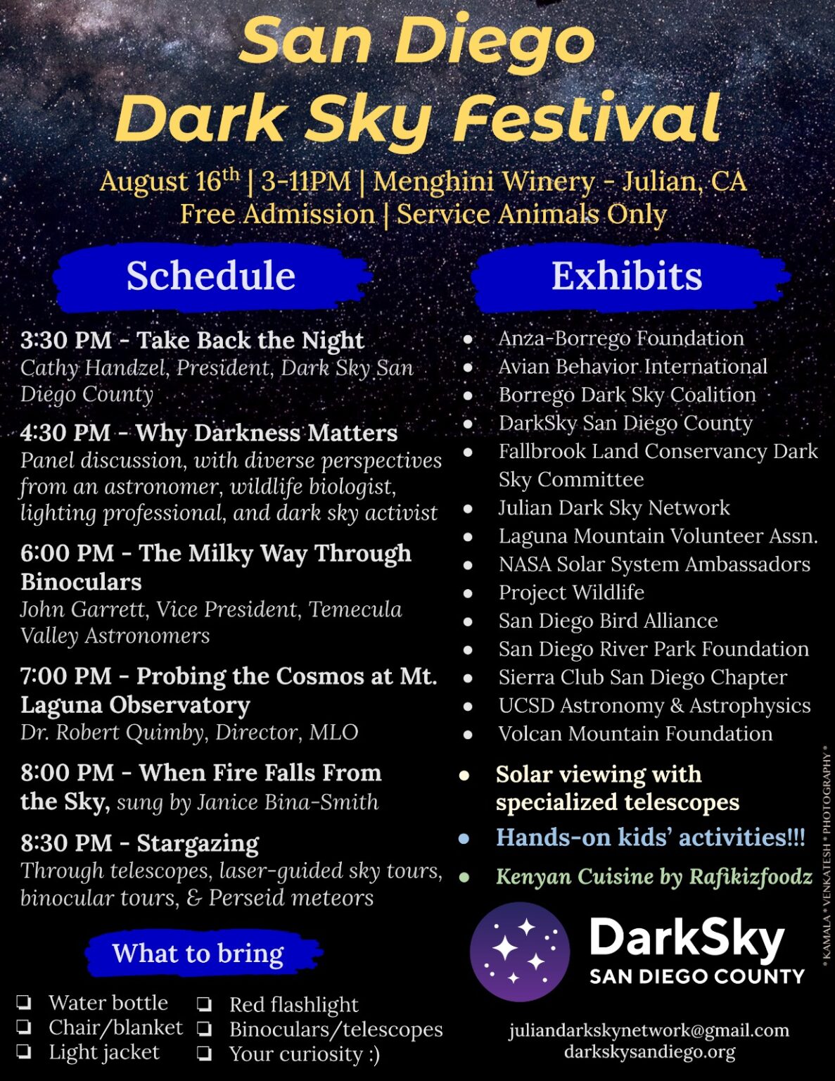 San Diego County Chapter of DarkSky International